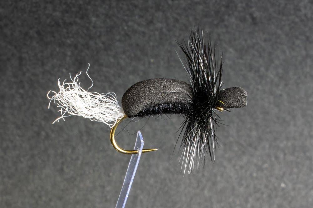 SS Black Foam Beetle - Hurleys Fly Fishing